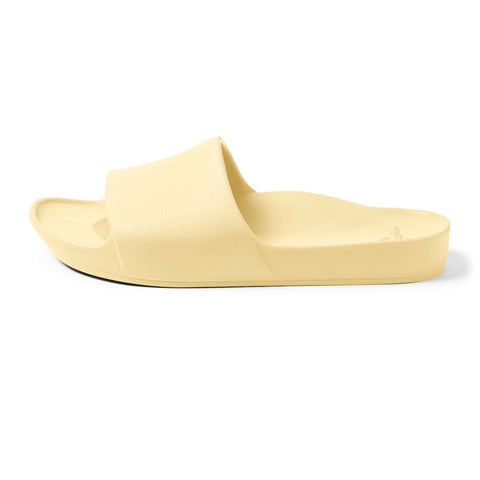 Arch Support Slides - Classic - Lemon – Archies Footwear | NZ