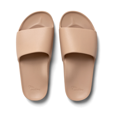 Arch Support Slides - Classic - Tan – Archies Footwear | NZ