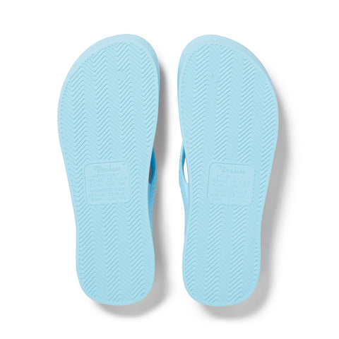 Arch Support Jandals - Classic - Sky Blue – Archies Footwear | NZ