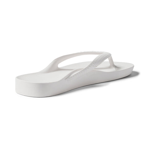 Arch Support Jandals - Classic - White – Archies Footwear | NZ